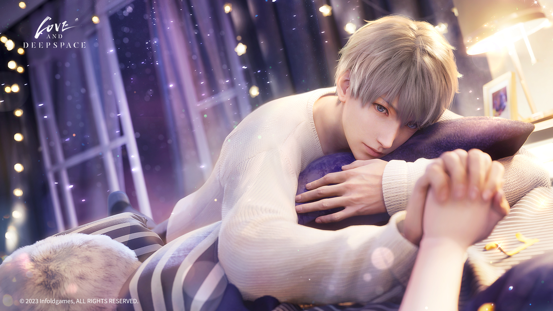 Love and Deepspace Website - Romance simulation game with 3D intimate interactions