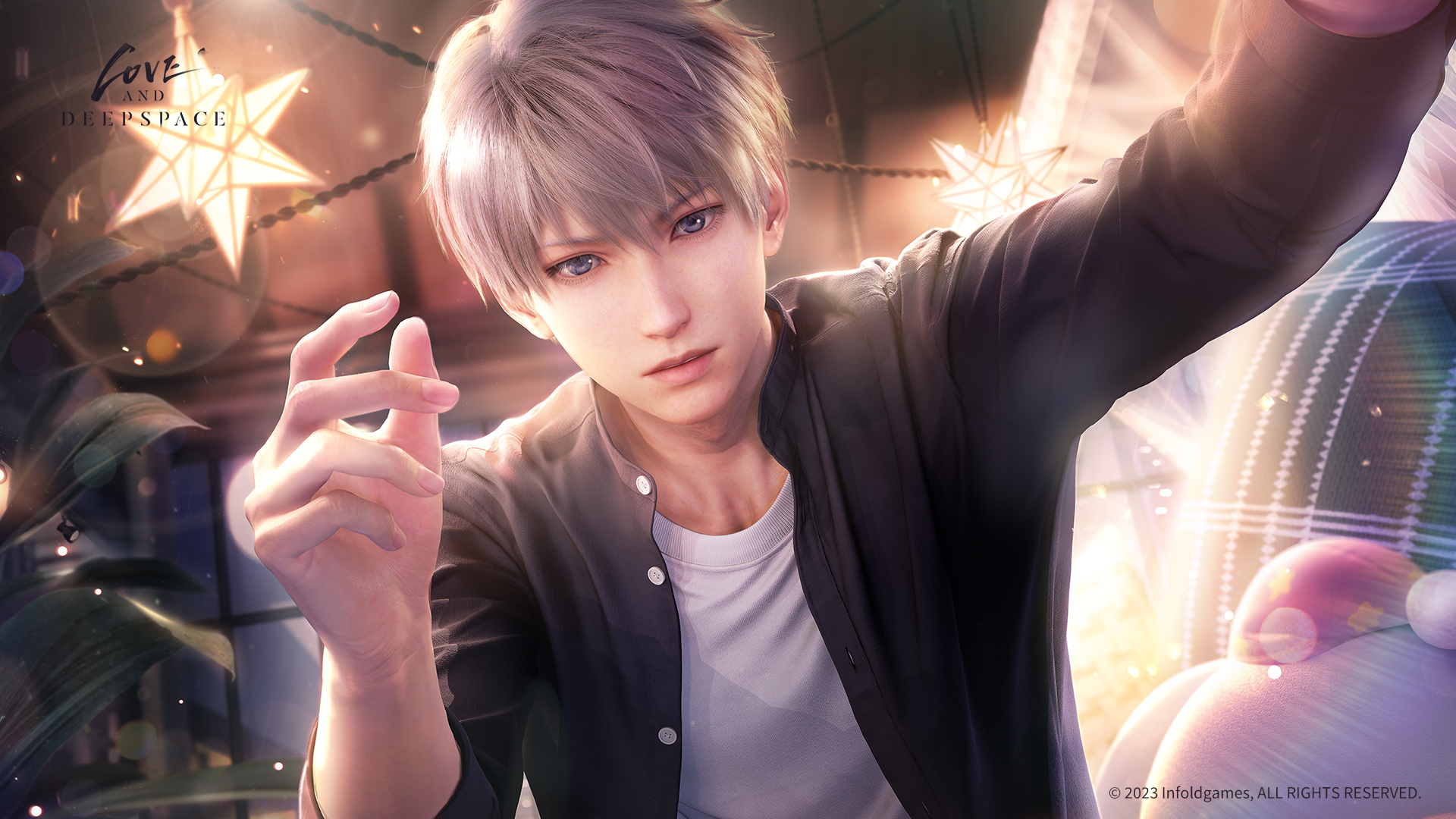 Love and Deepspace Website - Romance simulation game with 3D intimate interactions