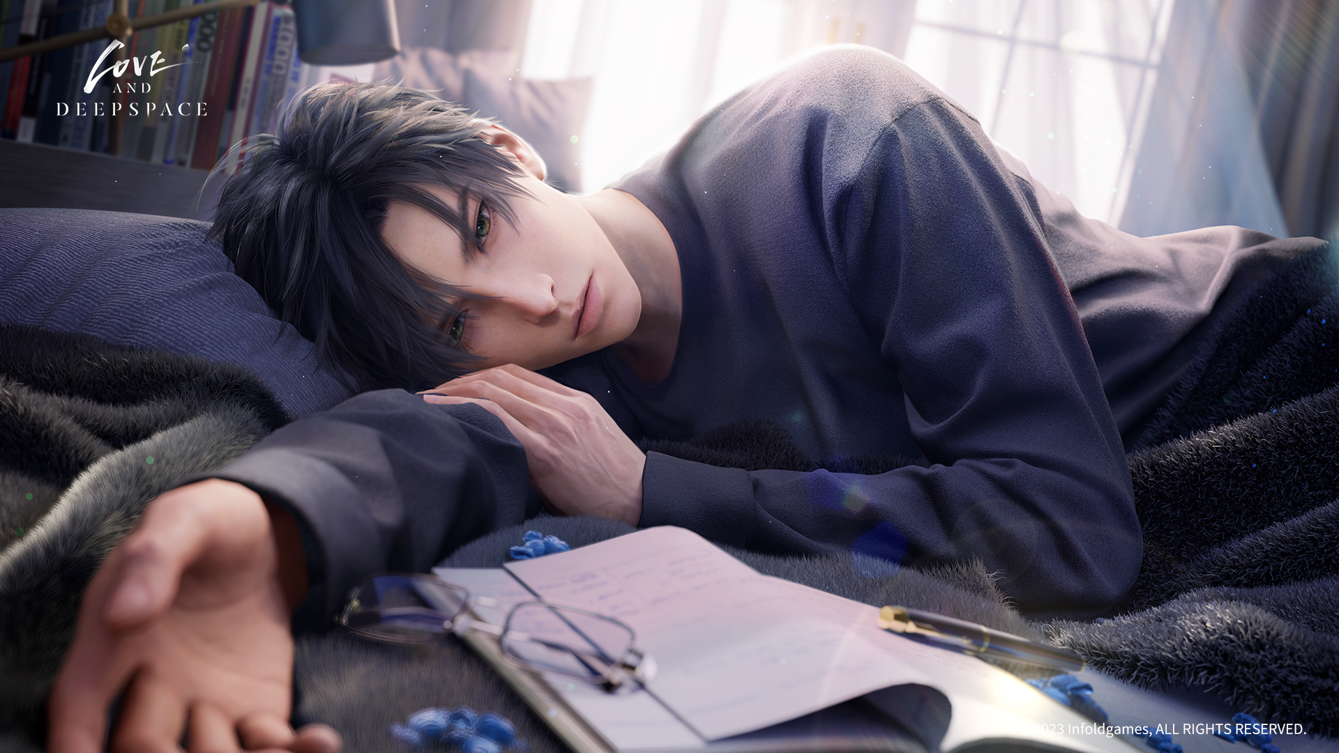 Love and Deepspace Website - Romance simulation game with 3D intimate ...