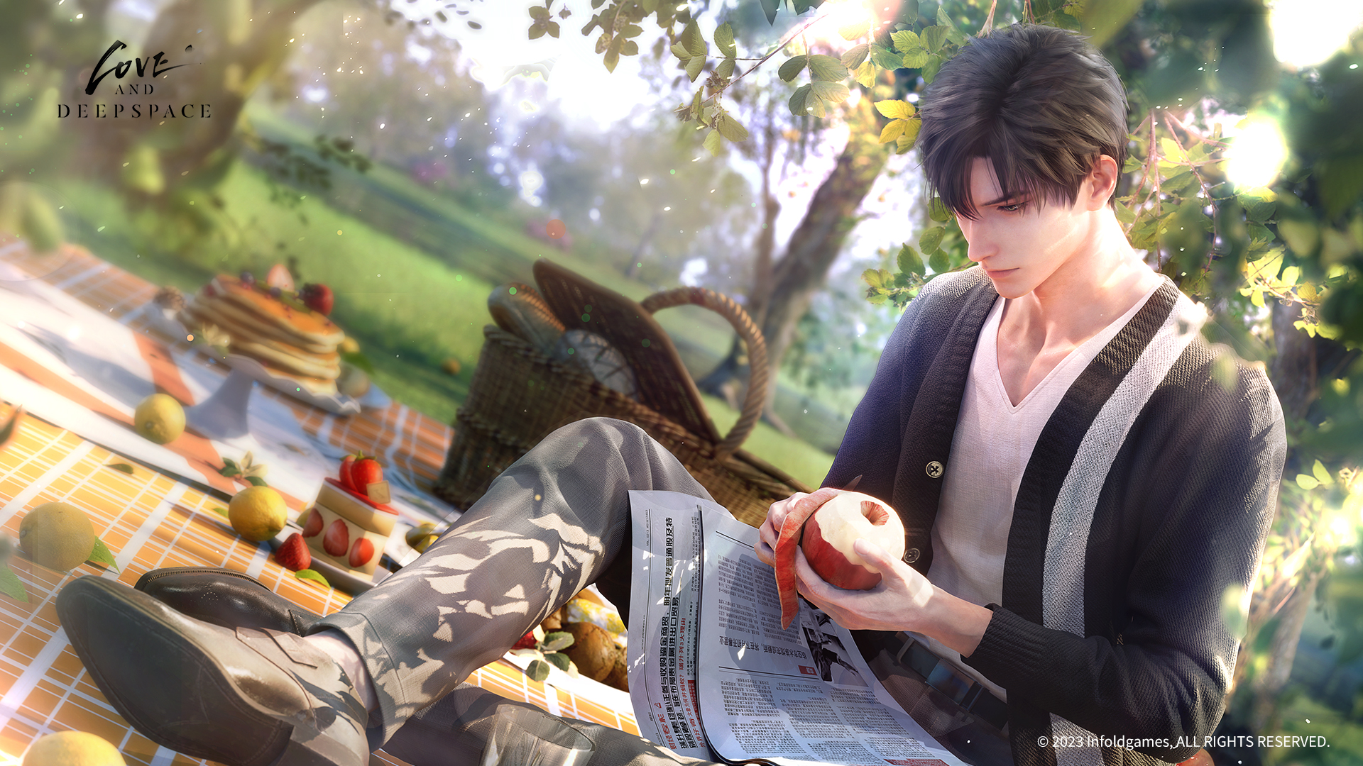 Love and Deepspace Website - Romance simulation game with 3D intimate ...