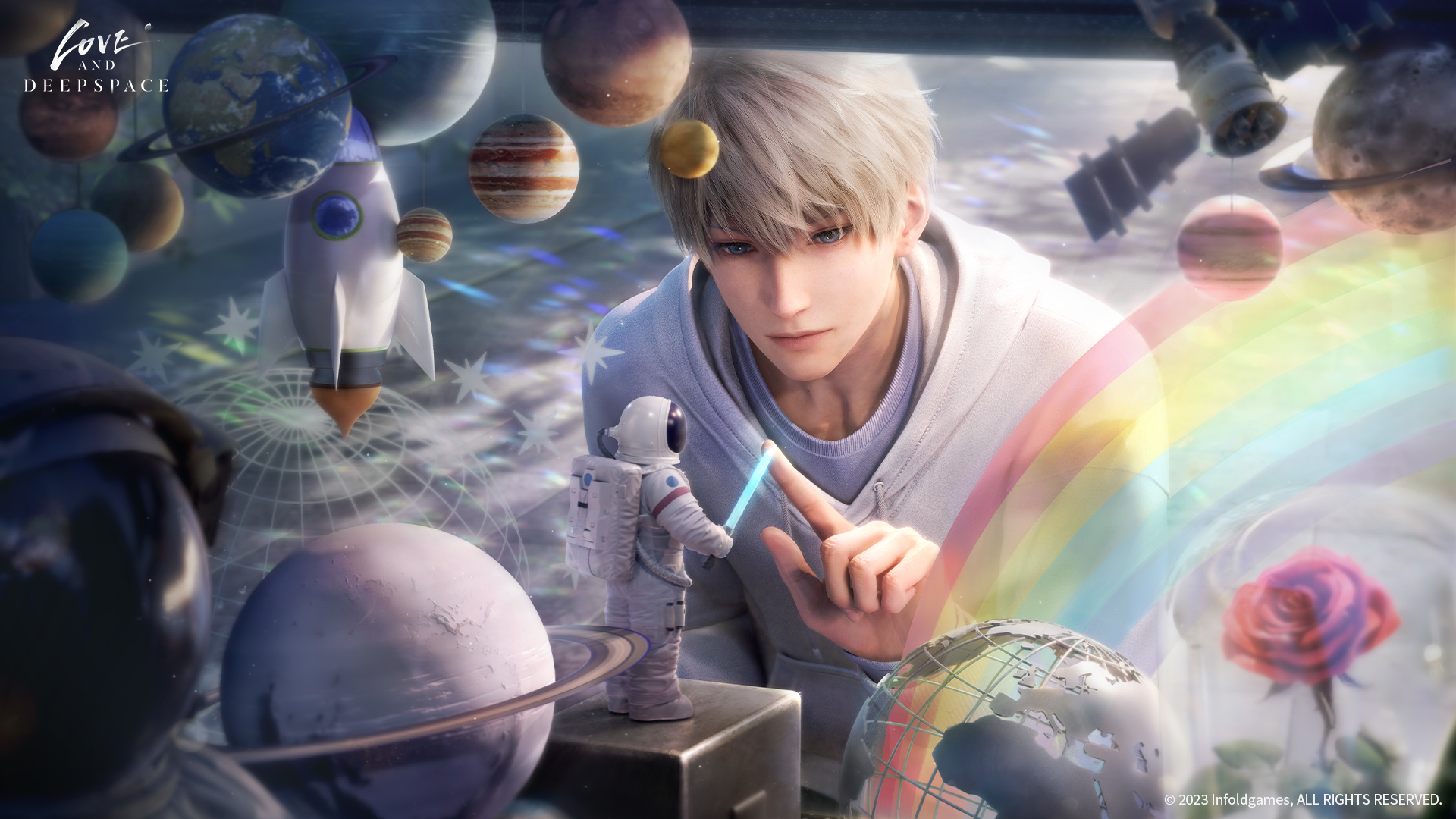 Love and Deepspace Website - Romance simulation game with 3D intimate ...