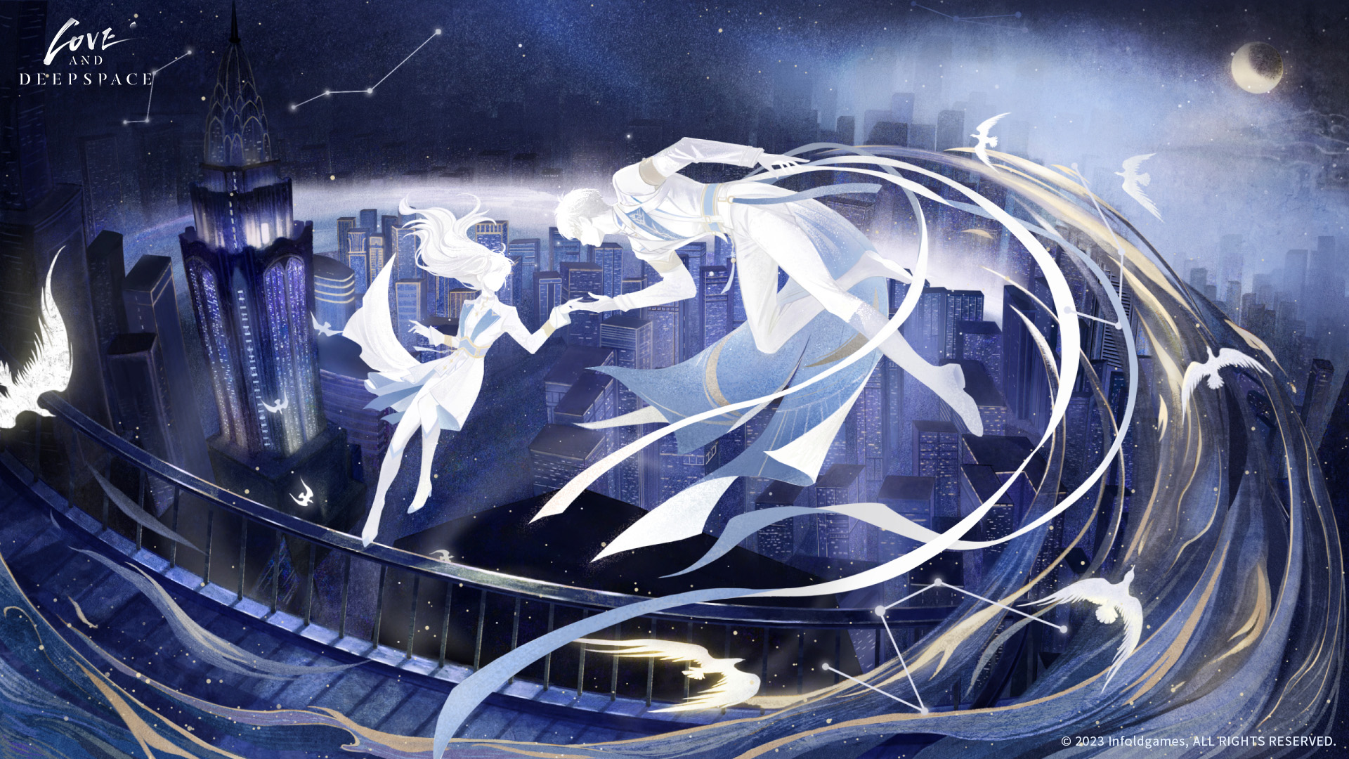 Love and Deepspace Website - Romance simulation game with 3D intimate ...